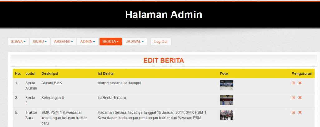Script Gratis Sistem Informasi Akademik dengan Codeigniter