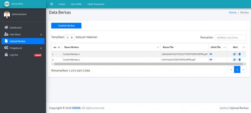 Aplikasi Upload File dengan PHP Codeigniter